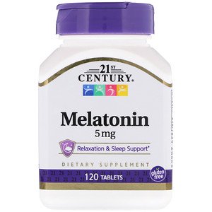 Buy 21st Century Melatonin 5mg 120 Tablets Online Australia - Ausherb
