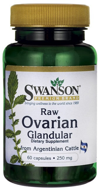 Buy Swanson Premium Raw Ovarian Glandular 250mg 60 Capsules Online ...